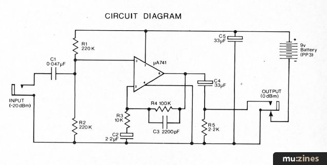 Build A Bass Guitar Pre-Amp (IM Jun 75)