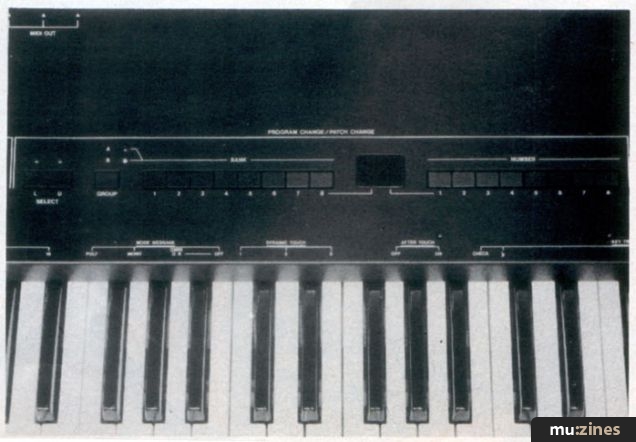 Roland MKB200 MIDI Controller Keyboard (MT Mar 87)