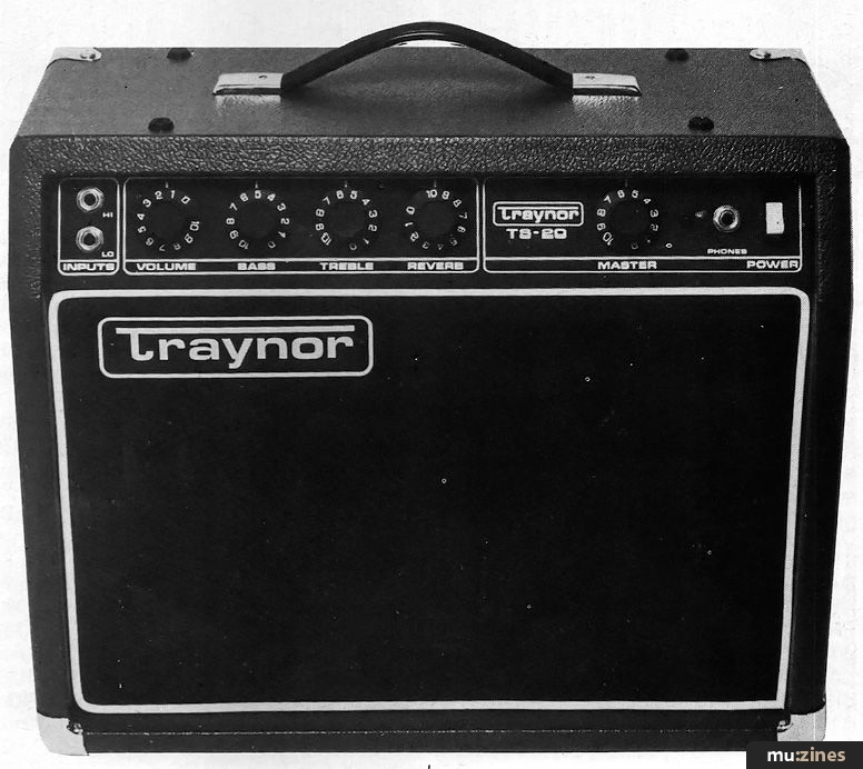 Traynor TS-20 Combo (MU Dec 82)