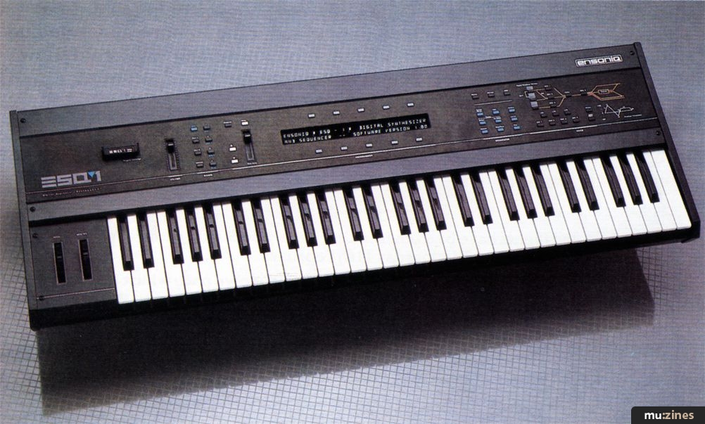 Ensoniq ESQ-1 (SOS Aug 86)