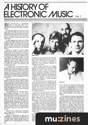 History of Electronic Music (EMM Sep 82)